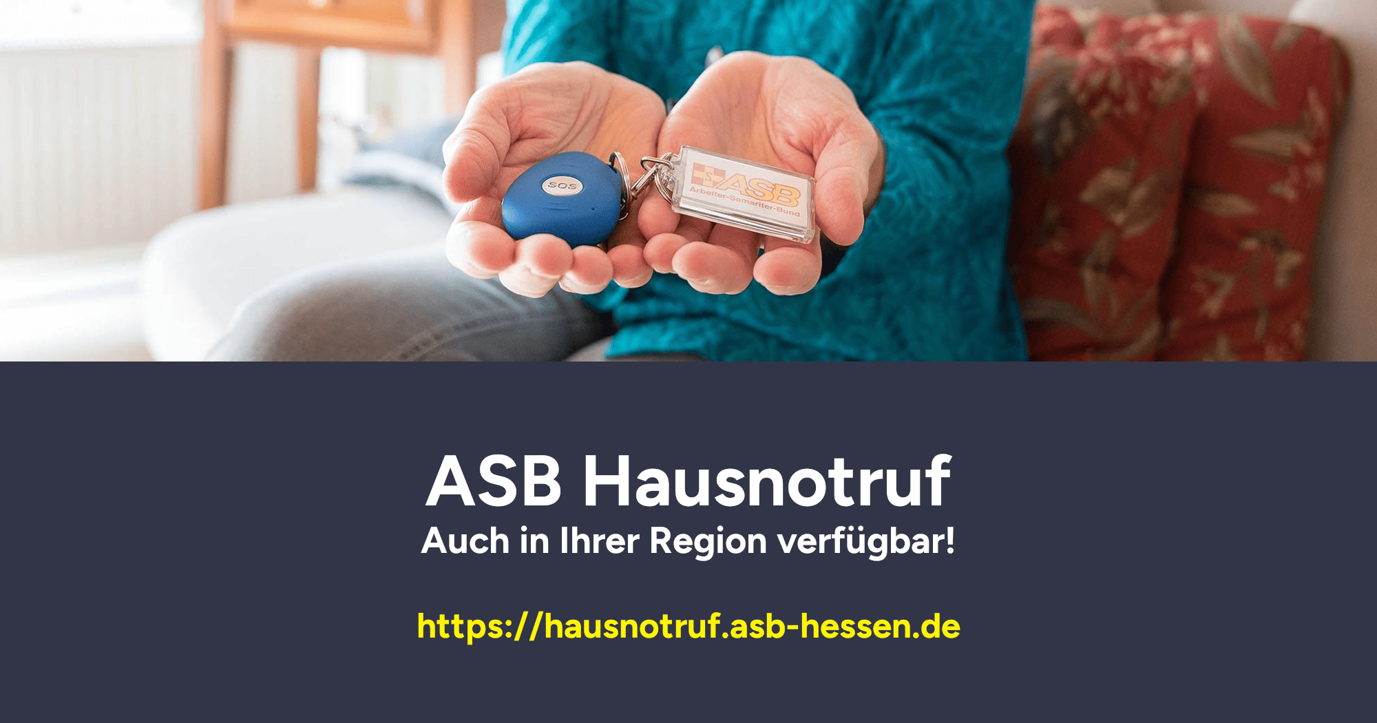 CARU Care • ASB Hausnotruf • Notrufsystem für zu Hause, mobiler Notruf